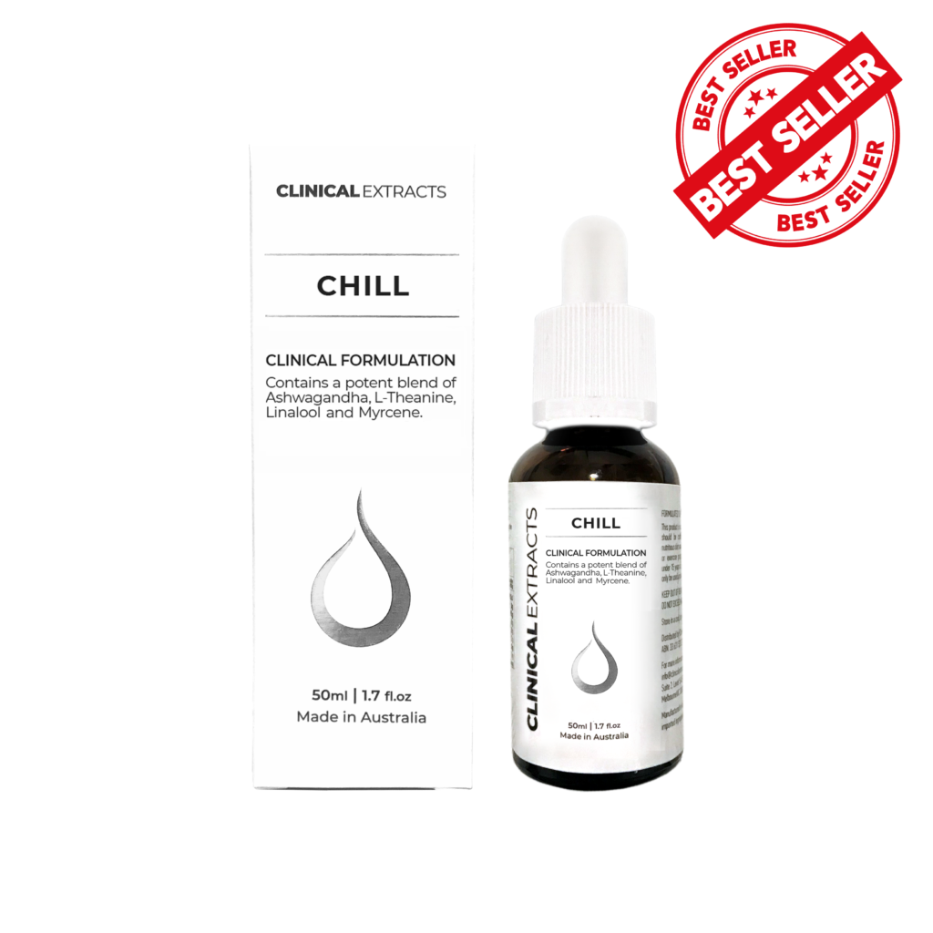 Chill Hemp Oil | Hemp Oil with Ashwagandha and L-Theanine | Terpenes